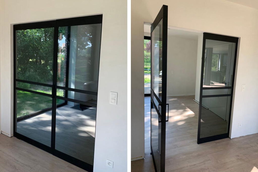 Steel look deur op maat nodig?